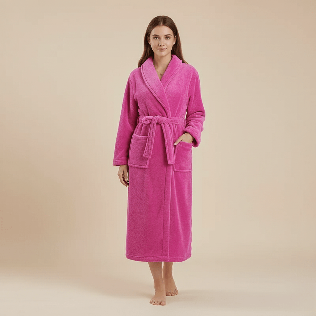 Peignoir Femme Rose - Élégance et Confort, Craquez Dès Maintenant – Les ...