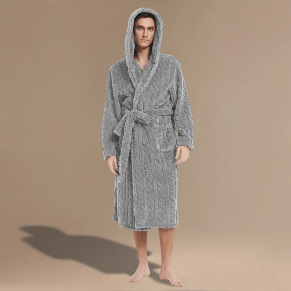 Peignoir Flanelle Homme – Confort Luxueux & Style Incomparable – Les ...