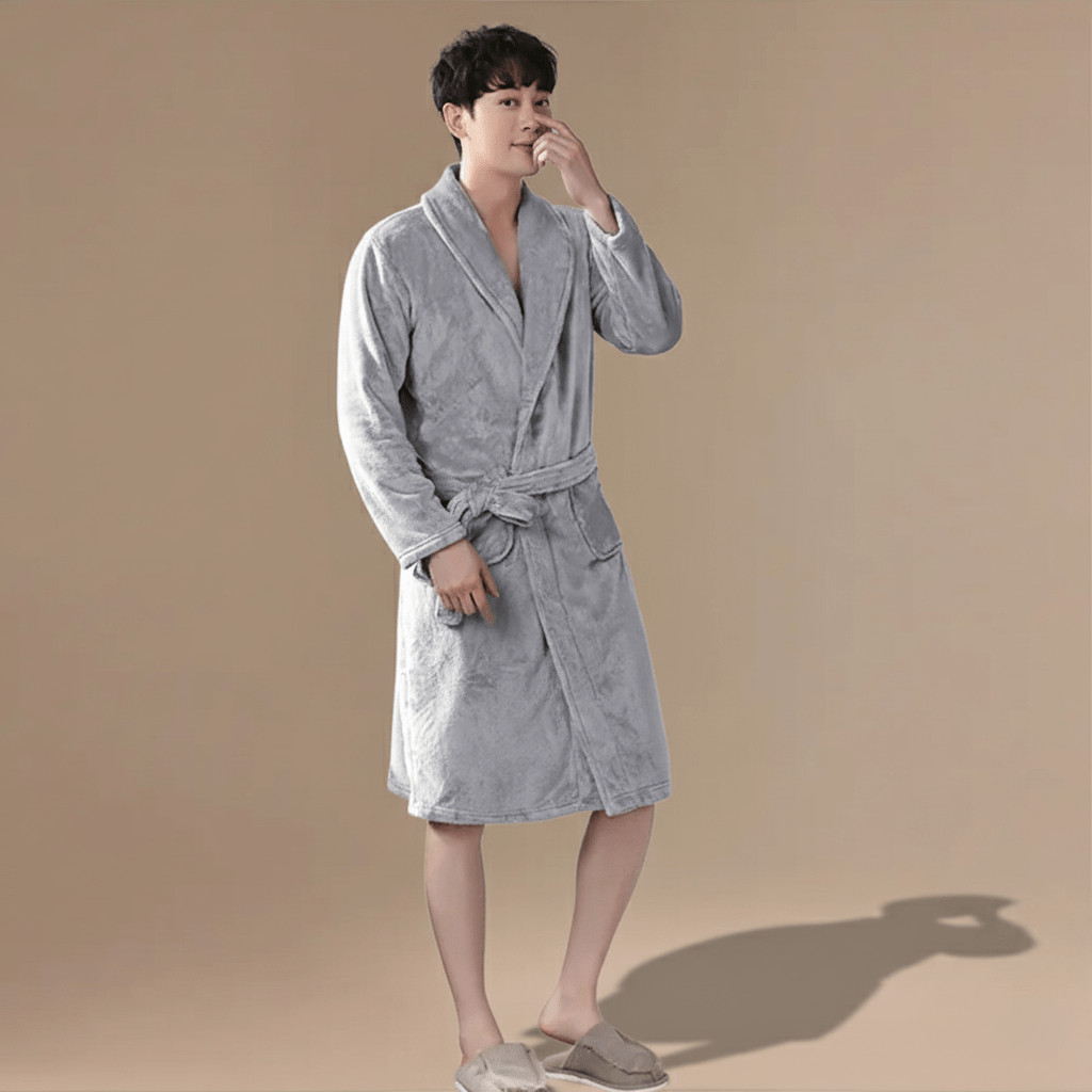 Peignoir Homme Court – Les Peignoirs d'Emma